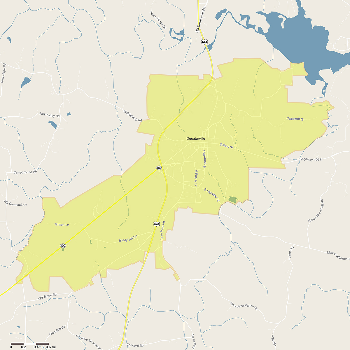 TDS Fiber | Where We're Building in Decaturville, TN