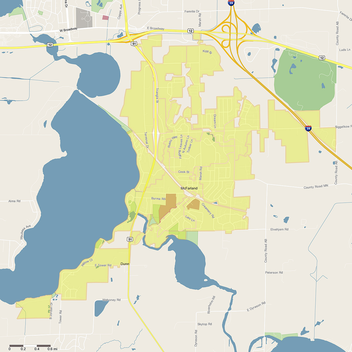 TDS Fiber | Where We're Building in McFarland, WI